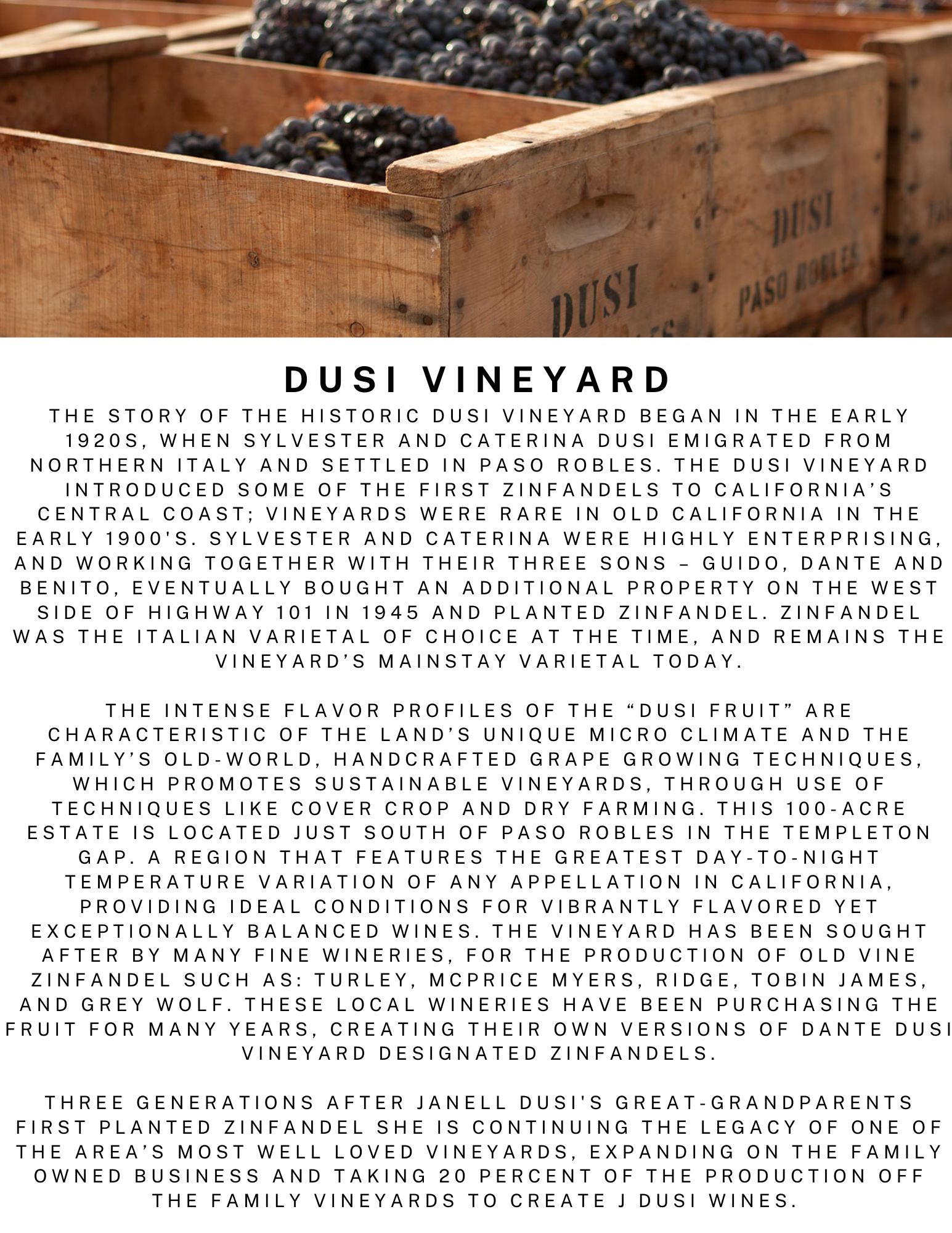 Grower Profiles | Barton Family Wines