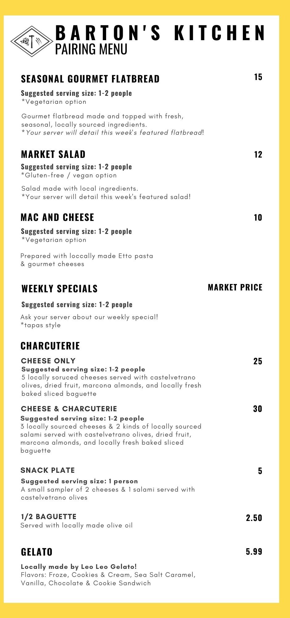 Barton's Kitchen | Barton Family Wines